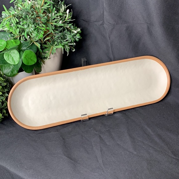 Qsquared | Dining | Qsquared Long Oval Potter Terracotta Melamine ...